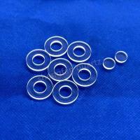 China Professional Custom Transparent Quartz Punching Sheet High Temperature Resistant for sale