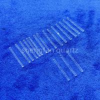 China 2.1mm Diameter Quartz Glass Rod Frosted Transparent for sale