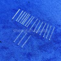 China 2.1mm Diameter Quartz Glass Rod Frosted Transparent for sale