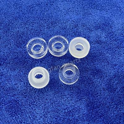 China Professional Custom Transparent Perforated Quartz Sheet High Temperature Resistant for sale