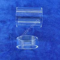 China Customized Infrared Fused Silica Tube Heat Resistant High Purity for sale