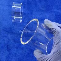 China Customized Infrared Fused Silica Tube Heat Resistant High Purity for sale