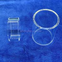 China Customized Infrared Fused Silica Tube Heat Resistant High Purity for sale