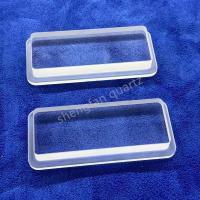 China Custom Corrosion Resistant Quartz Transparent Opaque Step Sheet High Temperature for sale
