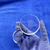 China Clear High Penetration Fused Quartz Wafers For Semiconductor for sale