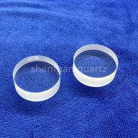 China Clear High Penetration Fused Quartz Wafers For Semiconductor for sale