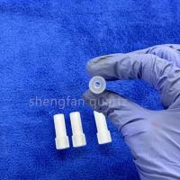 China Factory Custom High Precision Step Drilling Frosted Opaque Quartz Parts for sale