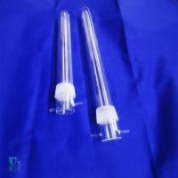 China High Purity Sealed Fused Quartz Thread Pipe For Lab for sale