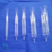 China SiO2 Laboratory Clear Silica Quartz Test Tubes End Sealing for sale