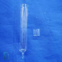 China SiO2 Laboratory Clear Silica Quartz Test Tubes End Sealing for sale