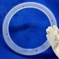 China Transparent Frosted Fused Silica Glass Stone Punching Ring for sale