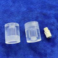 China Fused Silicon Sealed Quartz Thread Pipe / Science Lab Glassware for sale