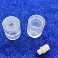 China Fused Silicon Sealed Quartz Thread Pipe / Science Lab Glassware for sale