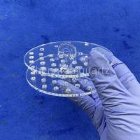 China CNC Finishing Custom High Temperature Quartz Punch Sheet Welding for sale