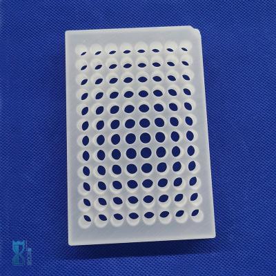 China High Temperature Corrosion Resistant Frosted Opaque 96 Quartz O for sale