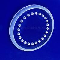 China Custom Quartz Glass Step Sheet / Punch Sheet High Temperature for sale