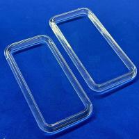 China Frosted Transparent Clear Quartz Glass Products Ring for sale