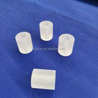 China High Purity Transparent Frosted Fused Quartz Glass Rod for sale