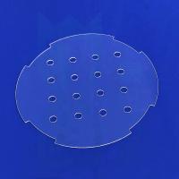China 99.99% High Purity Quartz Plate Laser Grooving Fused Silica Quartz Glass Window Quartz Glass Sheet for sale