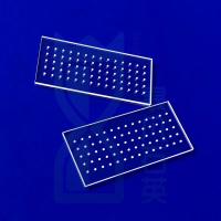China 99.99% High Purity Quartz Plate Laser Grooving Fused Silica Quartz Glass Window Quartz Glass Sheet for sale