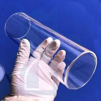China SiO2 Fused Quartz Tube One End Sealing Bottom Or Round Bottom for sale