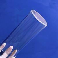 China SiO2 Fused Quartz Tube One End Sealing Bottom Or Round Bottom for sale