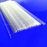China Round Small Diameter Quartz Capillaries Corrosion Resistant for sale
