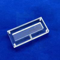 China CNC Machining Of Quartz Punching And Grooving Sheet High Precision High Temperature for sale