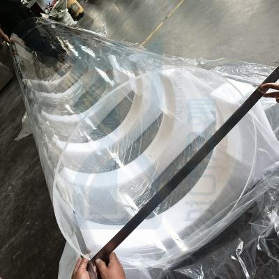 China Wholesale Transparent Ozone Generator Quartz Glass Tube Large Diameter Heat Resistant for sale
