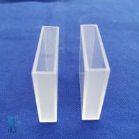 China Custom Laboratory Special Measurement Liquid fused quartz cuvette Corrosion Resistant for sale