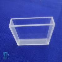 China Custom Laboratory Special Measurement Liquid fused quartz cuvette Corrosion Resistant for sale