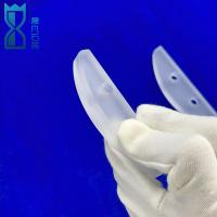 China Frosted Opaque Quartz Punch Sheet Corrosion Resistant for sale