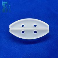 China Frosted Opaque Quartz Punch Sheet Corrosion Resistant for sale