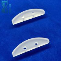 China Frosted Opaque Quartz Punch Sheet Corrosion Resistant for sale