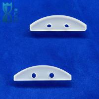 China Frosted Opaque Quartz Punch Sheet Corrosion Resistant for sale