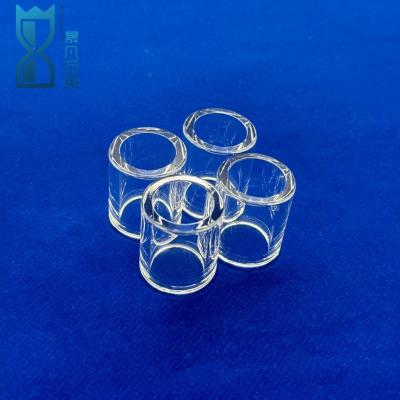 China Supplier Custom Fire Polished Quartz Glass Tube High Temperature Resistant for sale