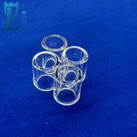China Supplier Custom Fire Polished Quartz Glass Tube High Temperature Resistant for sale