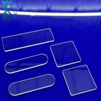 China High Permeability UV Quartz Window Sheet JGS1 / JGS2 / JGS3 Quartz Glass Sheet for sale