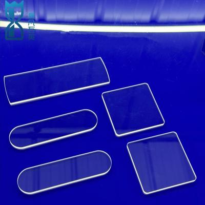 China JGS2 High Purity UV Transparent Quartz Window Double Side Polished Round Fused Silica Wafer for Lab Photochemical Reactor for sale