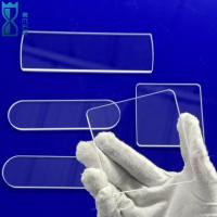 China High Permeability UV Quartz Window Sheet JGS1 / JGS2 / JGS3 Quartz Glass Sheet for sale