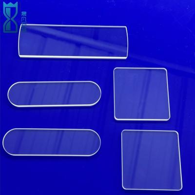 China High Permeability UV Quartz Window Sheet JGS1 / JGS2 / JGS3 Quartz Glass Sheet for sale