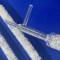 China Laboratory Custom Quartz Condensation Tube Quartz Glass Tube Quartz Test Tube for sale