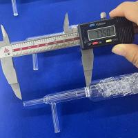 China Laboratory Custom Quartz Condensation Tube Quartz Glass Tube Quartz Test Tube for sale
