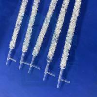 China Laboratory Custom Quartz Condensation Tube Quartz Glass Tube Quartz Test Tube for sale