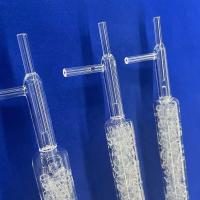China Laboratory Custom Quartz Condensation Tube Quartz Glass Tube Quartz Test Tube for sale