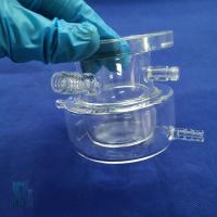 China Laboratory Quartz Reactor High Temperature Corrosion Resistance 50ml 100ml 150ml for sale