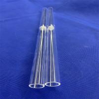 China Fused Silicon Quartz Glass Tube Filter Tube Quartz Sand Core High Hardness for sale