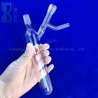China High Temperature Fused Quartz Threaded Tube Ground Quartz Glass Tube for sale