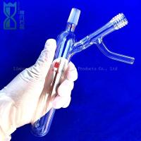 China High Temperature Fused Quartz Threaded Tube Ground Quartz Glass Tube for sale