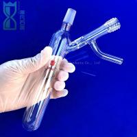 China High Temperature Fused Quartz Threaded Tube Ground Quartz Glass Tube for sale